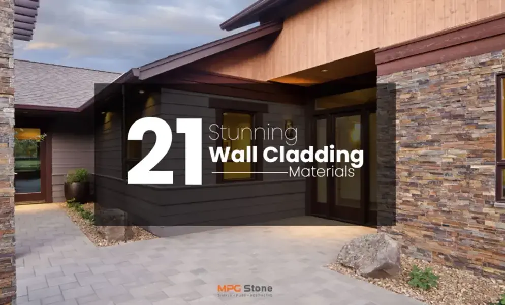 21 Exterior Wall Cladding Materials For Your Outdoor | MPG Stone